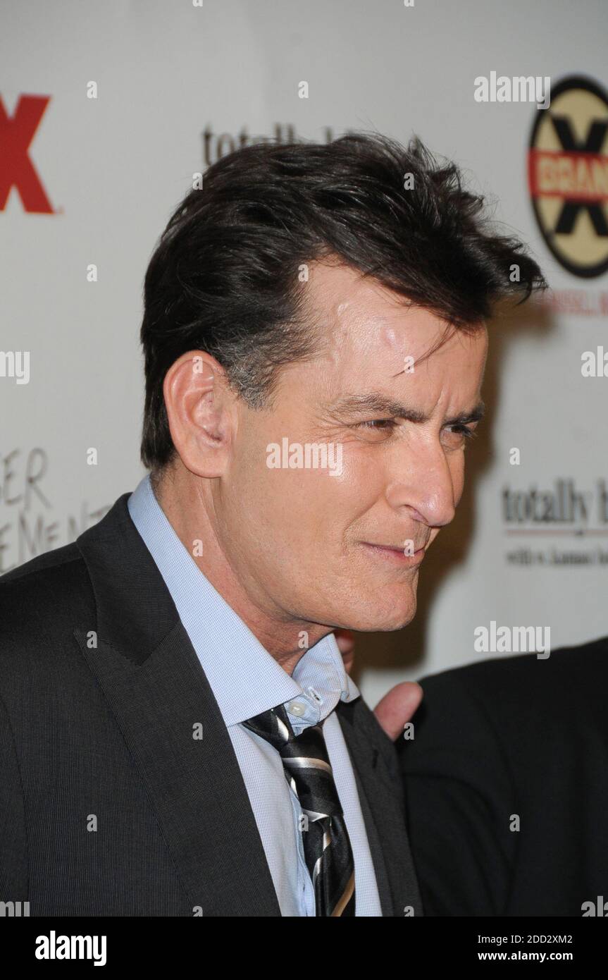 Charlie Sheen arrived at FX Summer Comedies Party held at Lure in Los ...