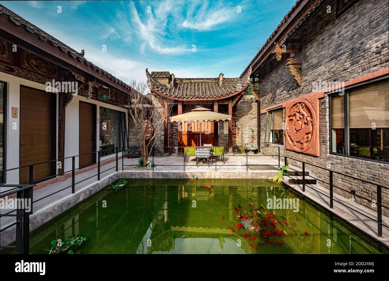 A home stay facility Stock Photo - Alamy