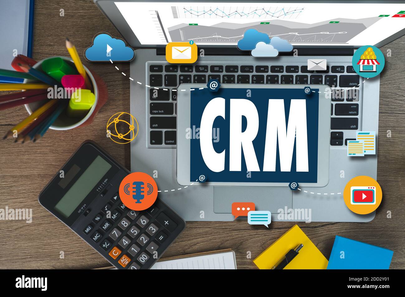 Business Customer CRM Management Analysis Service Concept management ...