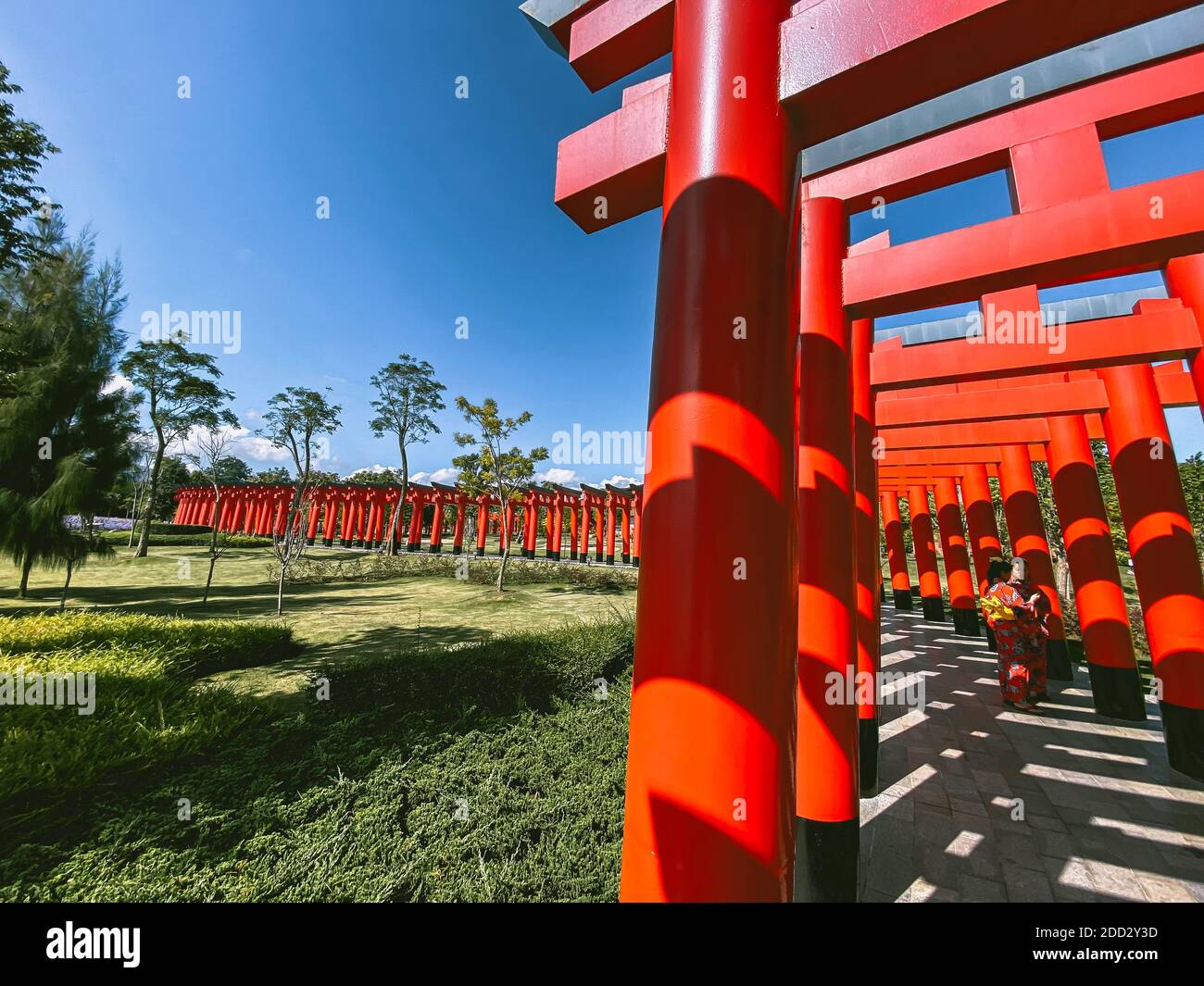 Hinoki land japan attraction in Chai Prakan District, Chiang Mai, Thailand, south East Asia ...