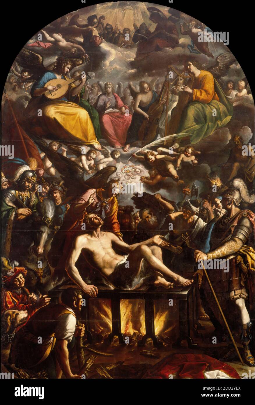 Martyrdom Of Saint Lawrence High Resolution Stock Photography and ...