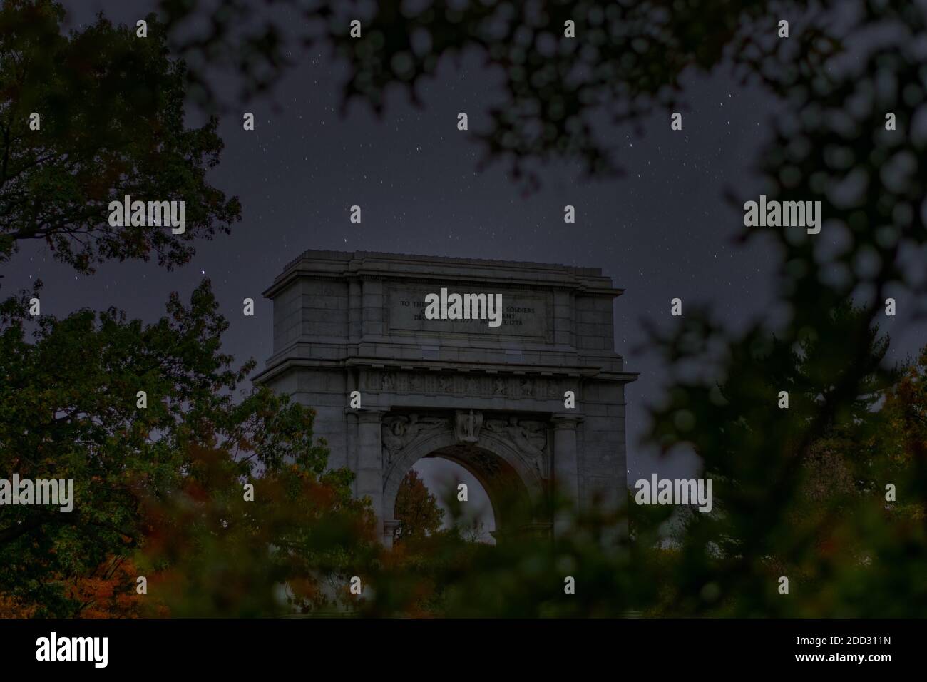 The National Memorial Arch at Valley Forge National Historical Park ...