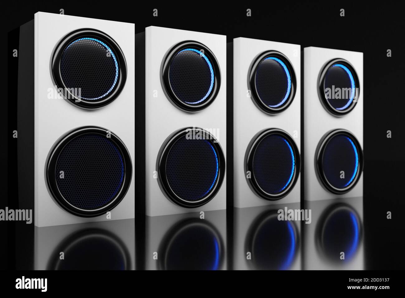 Concert Speakers Background