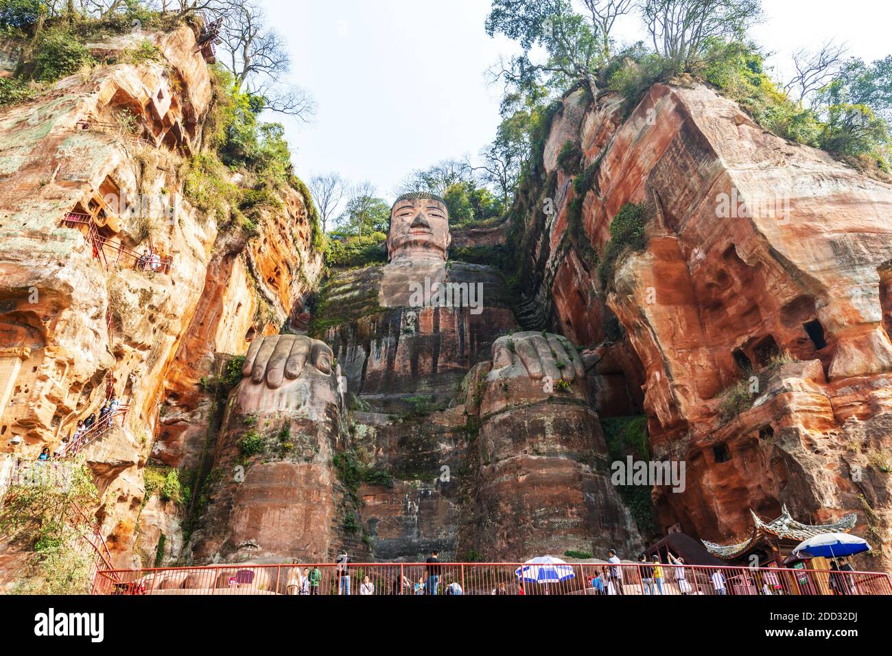 Chengdu in sichuan leshan giant Buddha Stock Photo - Alamy