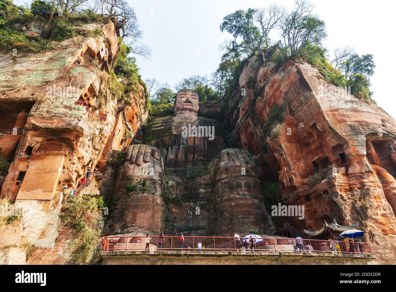 Chengdu in sichuan leshan giant Buddha Stock Photo - Alamy