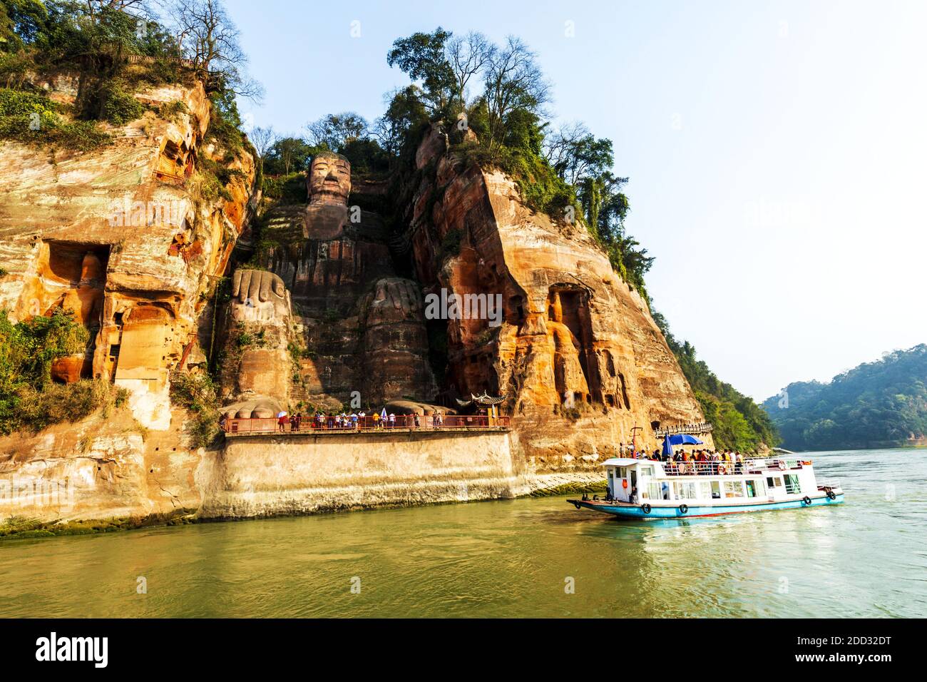 Chengdu in sichuan leshan giant Buddha Stock Photo - Alamy