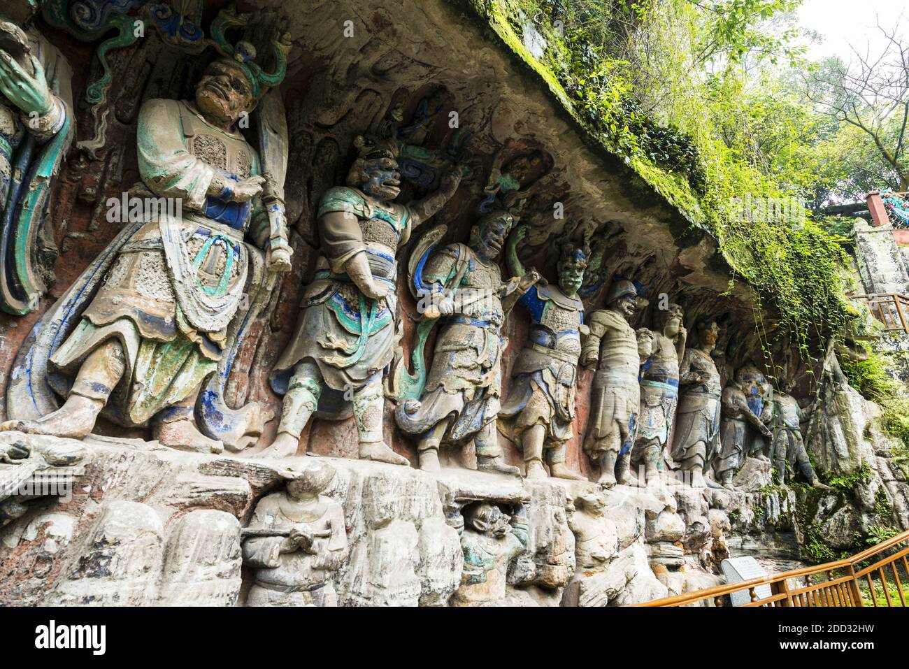 Chongqing dazu grottoes Stock Photo - Alamy