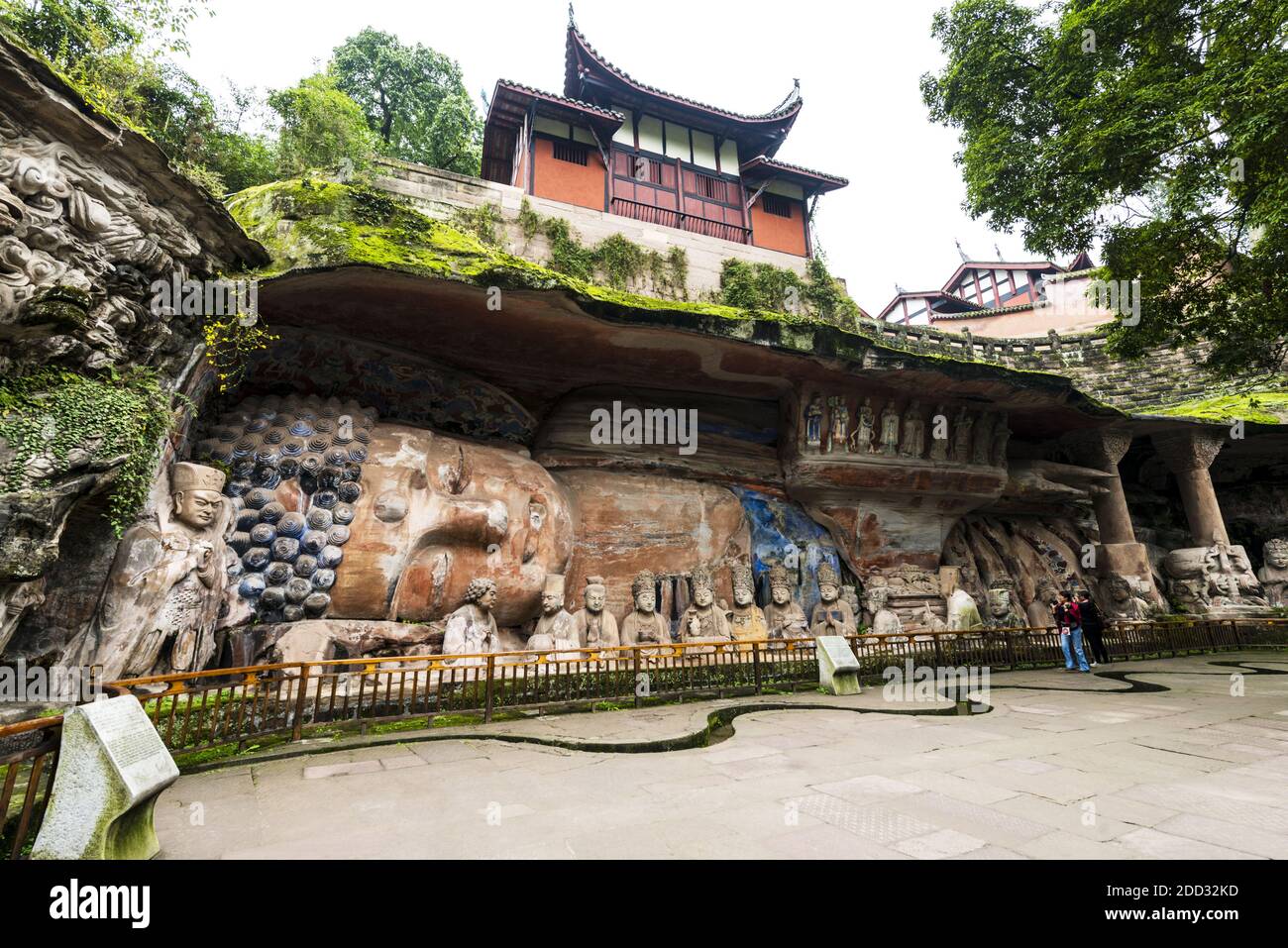 Chongqing dazu grottoes Stock Photo - Alamy