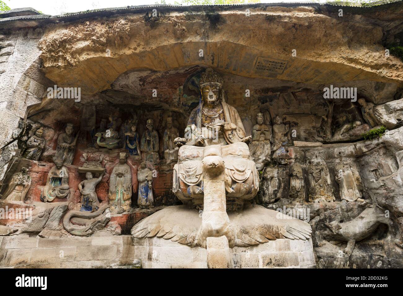 Chongqing dazu grottoes Stock Photo - Alamy