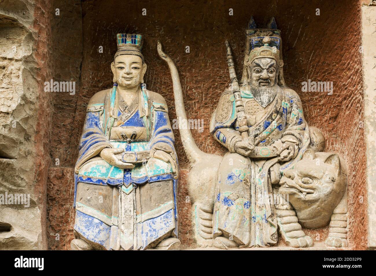 Chongqing dazu grottoes Stock Photo - Alamy