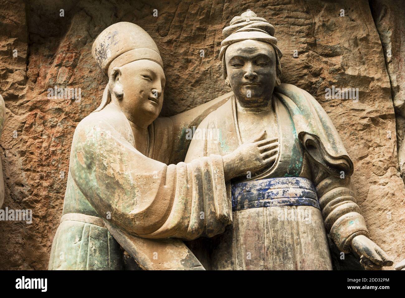 Chongqing dazu grottoes Stock Photo - Alamy