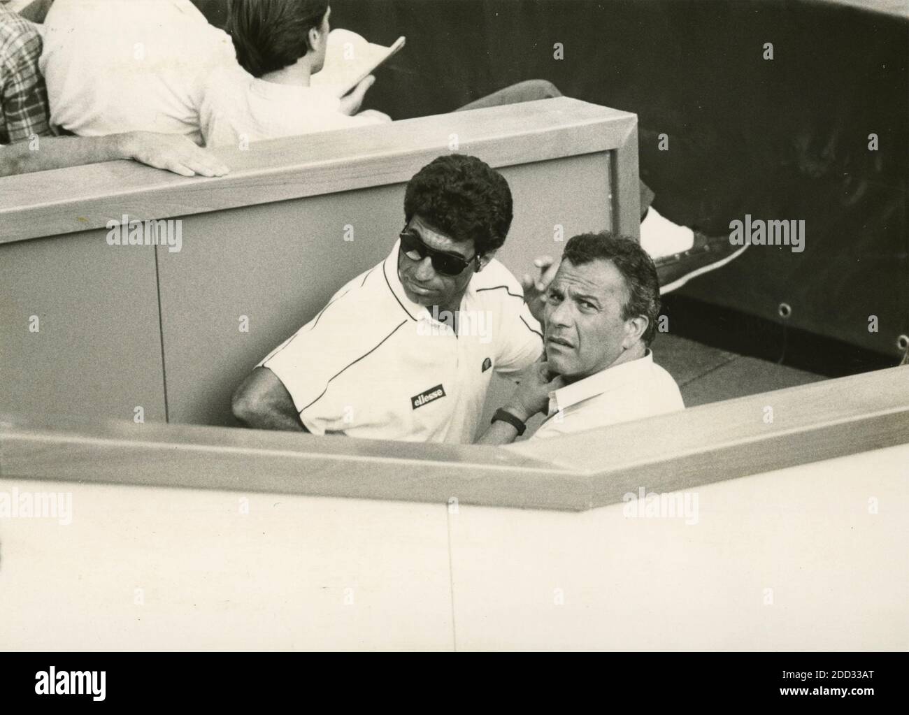 Spanish tennis player Manuel Orantes, 1980s Stock Photo - Alamy