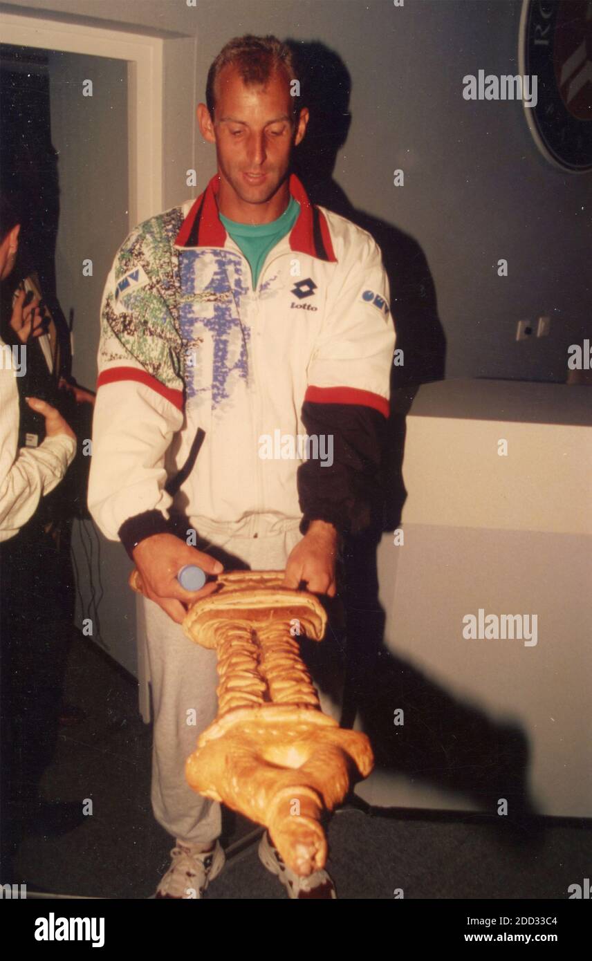 Austrian tennis player Thomas Muster, French Open, 1995 Stock Photo - Alamy