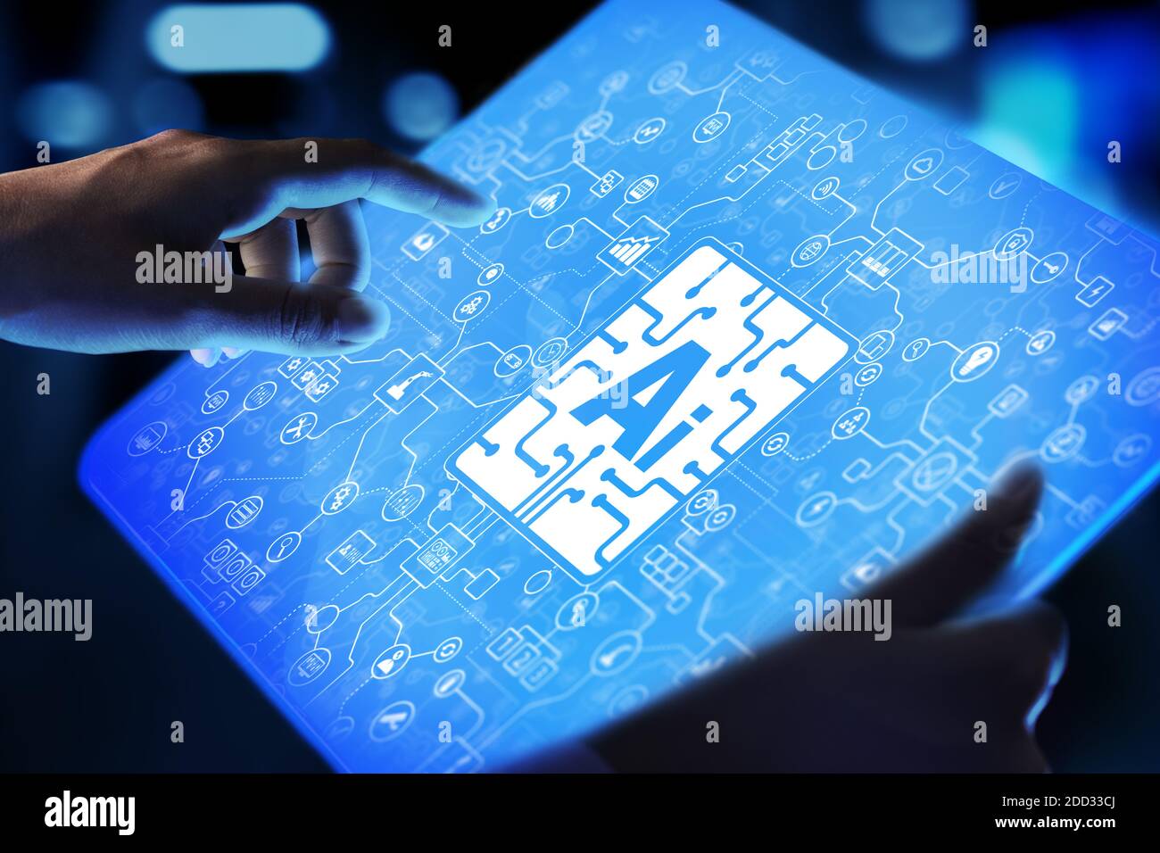 AI Artificial intelligence, Machine learning, Big data analysis and ...