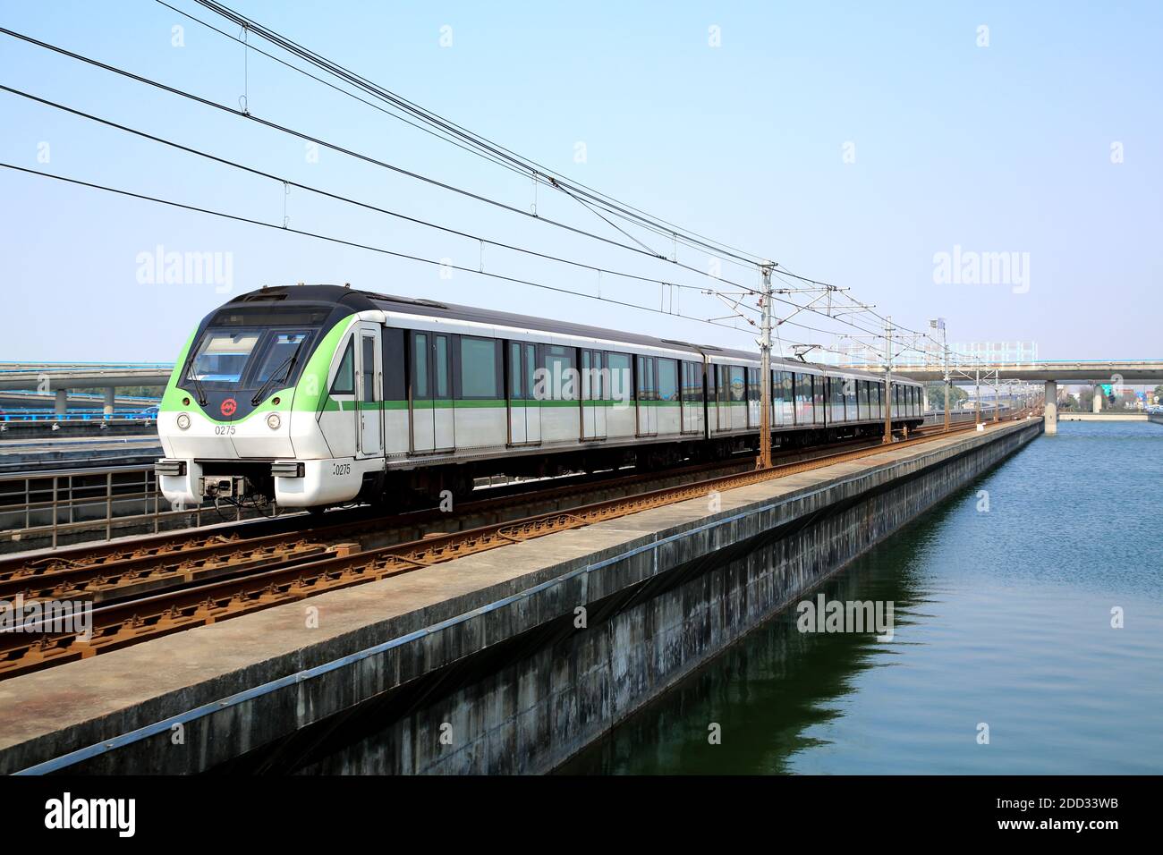 Shanghai metro line 2 Stock Photo - Alamy