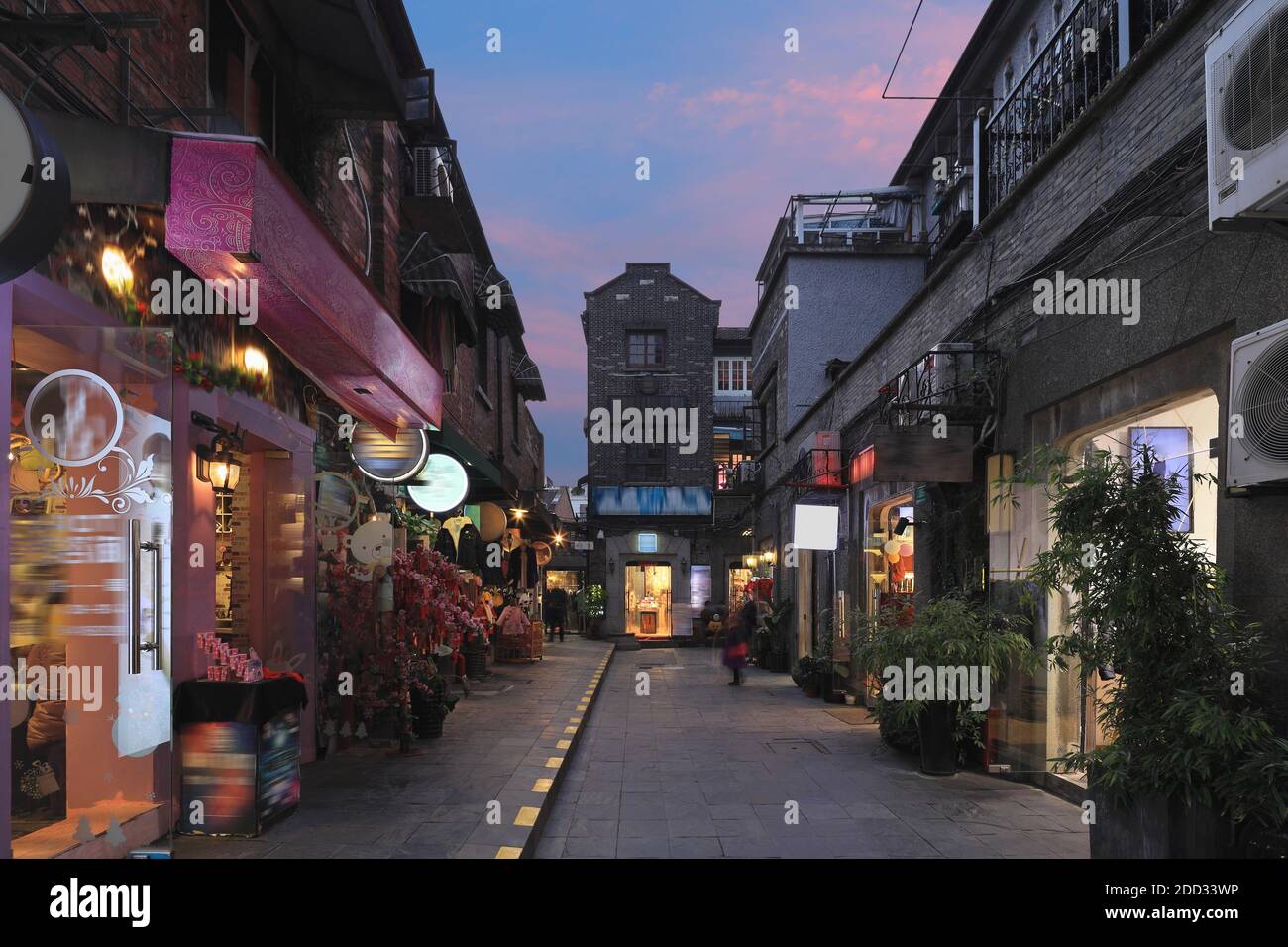 Shanghai the tianzifang Stock Photo - Alamy