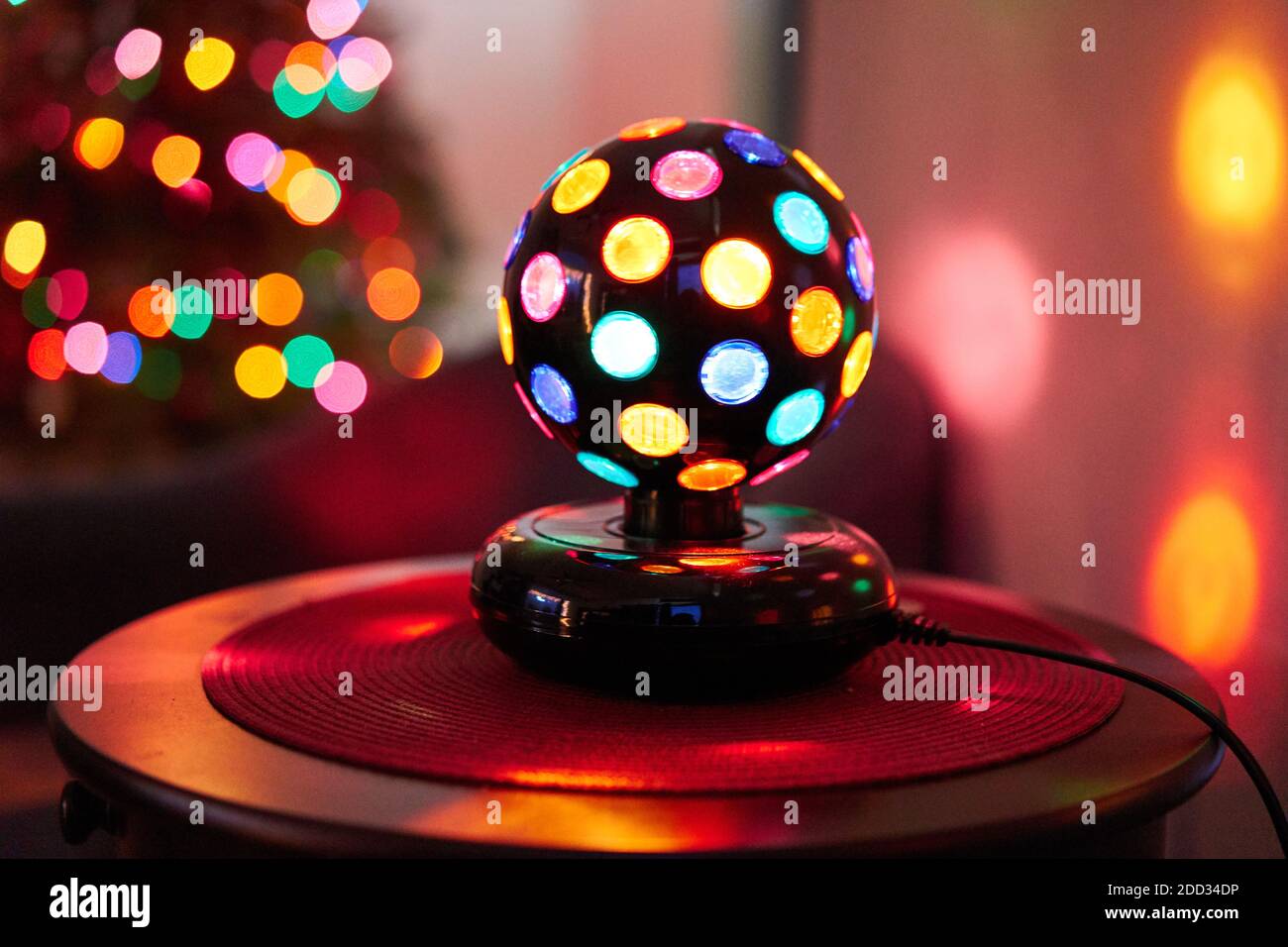 Disco christmas tree hi-res stock photography and images - Alamy