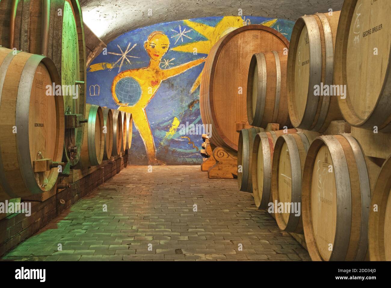 geography / travel, Germany, Hesse, Ruedesheim on the Rhine, wine ...