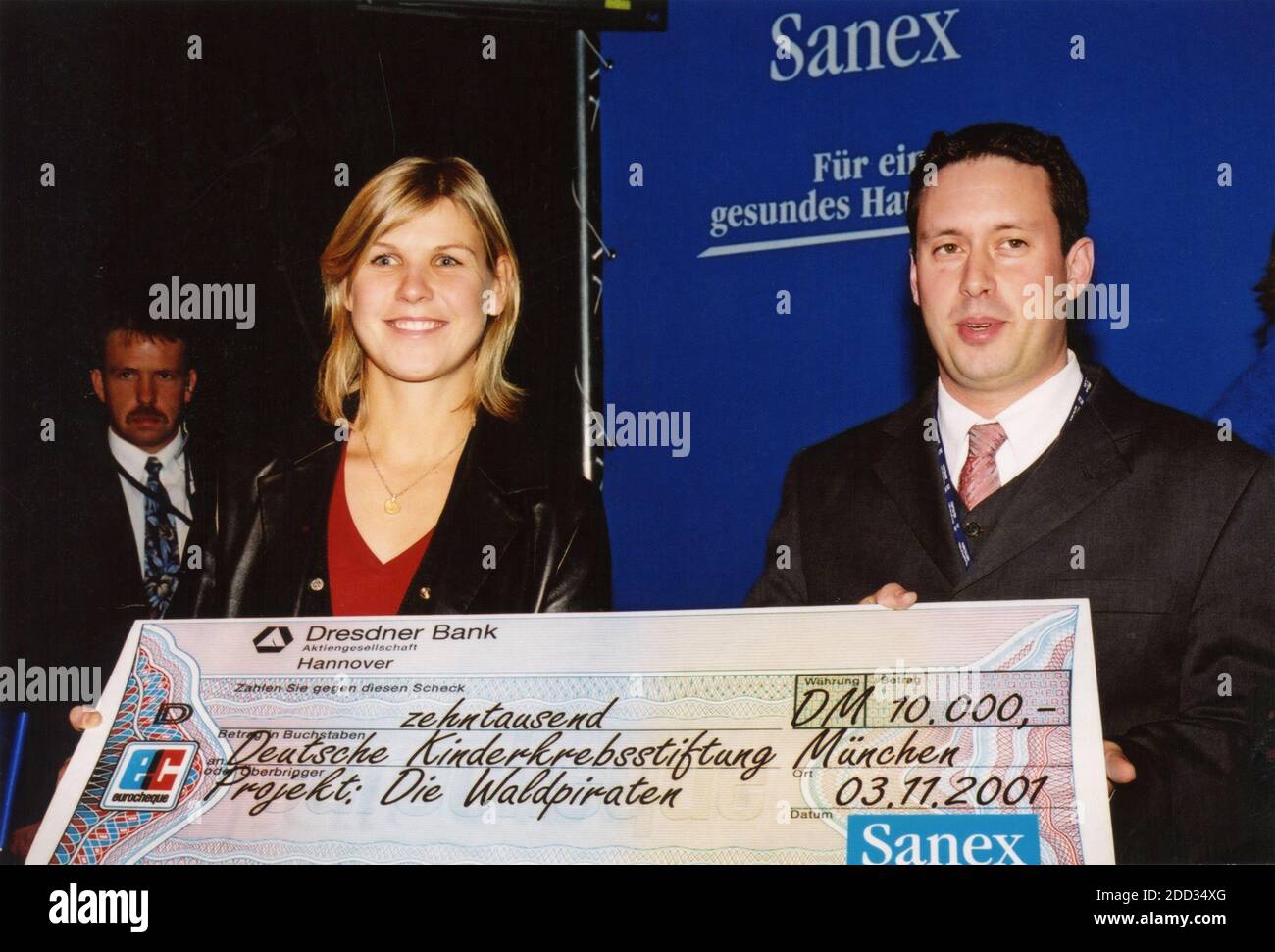 German tennis player Anke Huber, Sanex Chaps, Munich, Germany 2001 ...