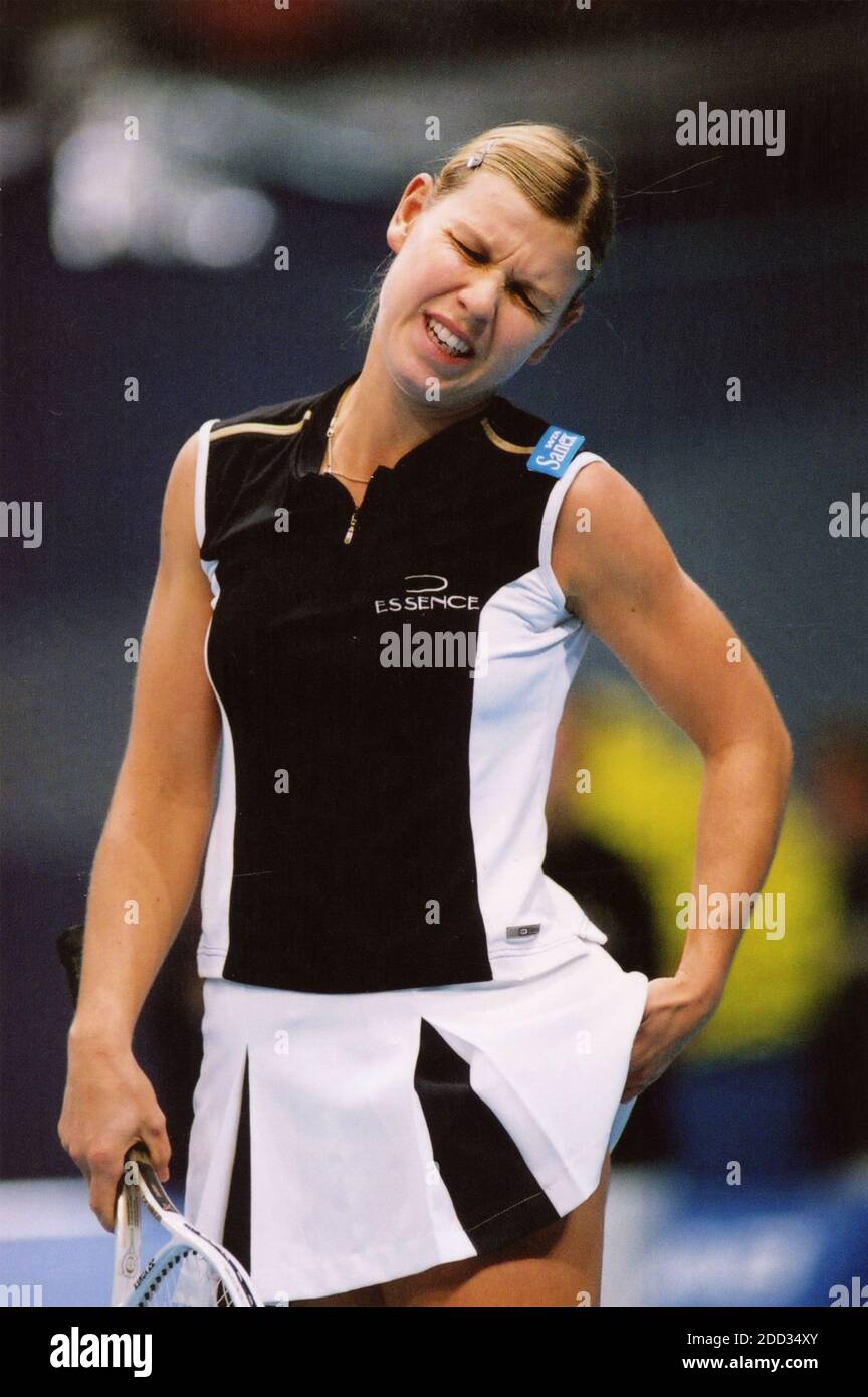 German tennis player Anke Huber, Sanex Chaps, Munich, Germany 2001 ...