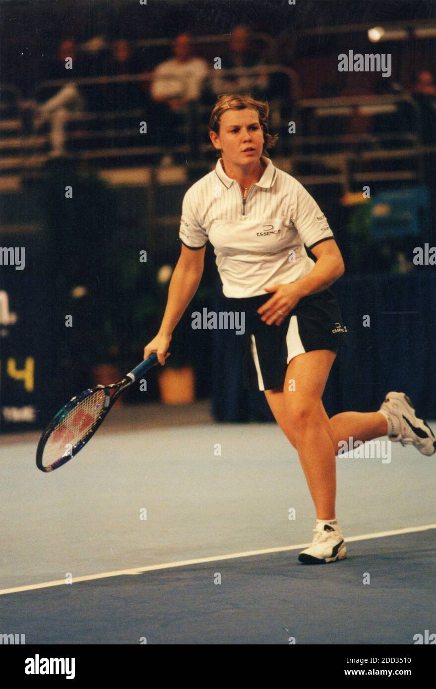 German tennis player Anke Huber, Chase Chaps 1999 Stock Photo - Alamy
