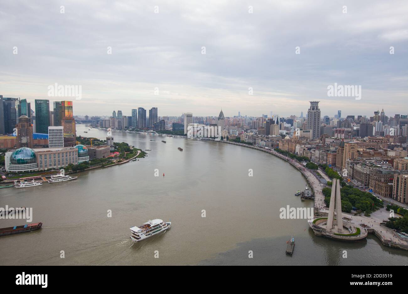 Shanghai urban construction Stock Photo - Alamy