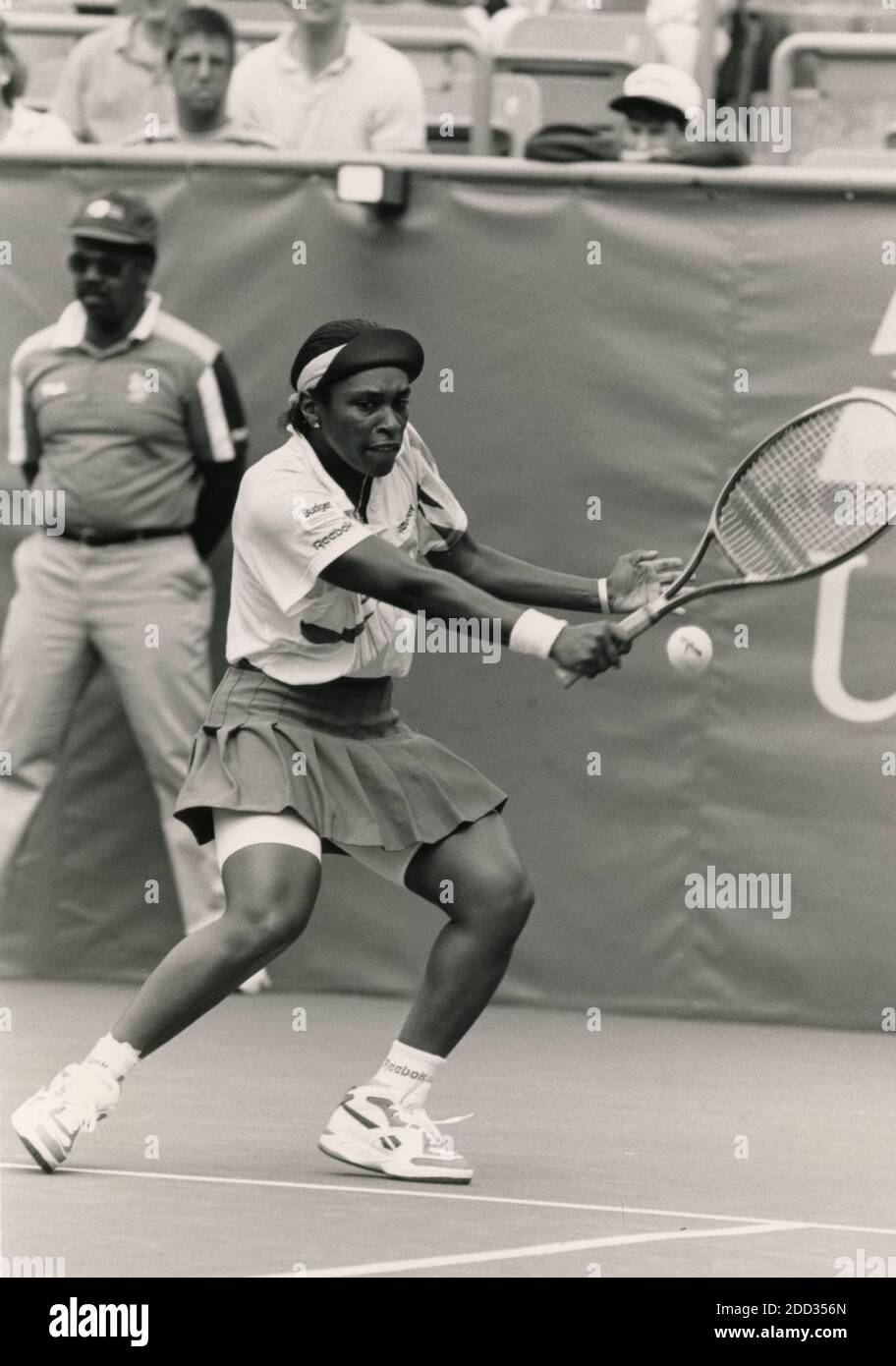 American tennis player Zina Garrison, 1980s Stock Photo - Alamy