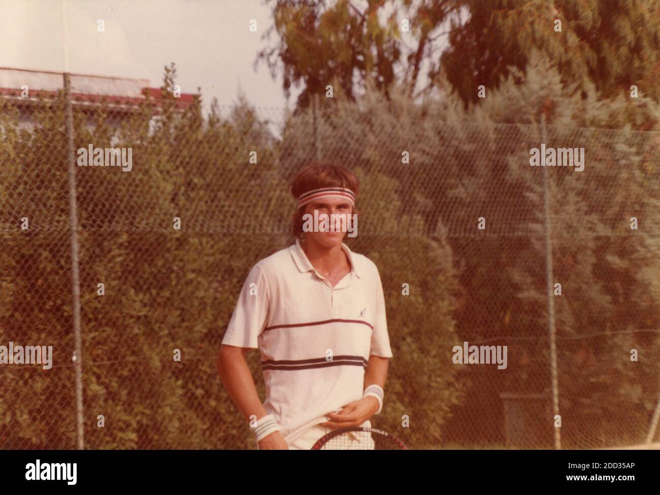 Italian tennis player Fabio Filippi, 1980s Stock Photo - Alamy