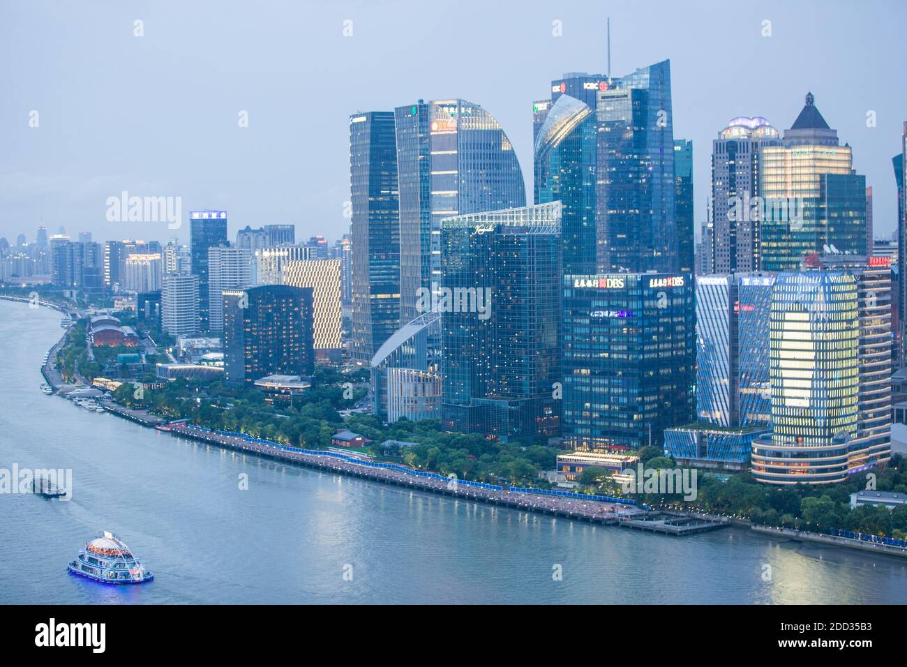 Shanghai urban construction Stock Photo - Alamy