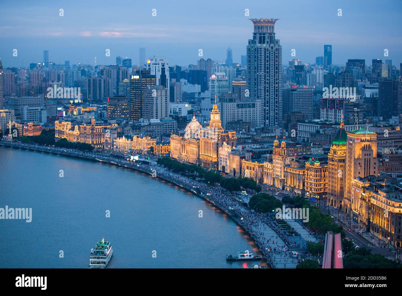 Shanghai urban construction Stock Photo - Alamy
