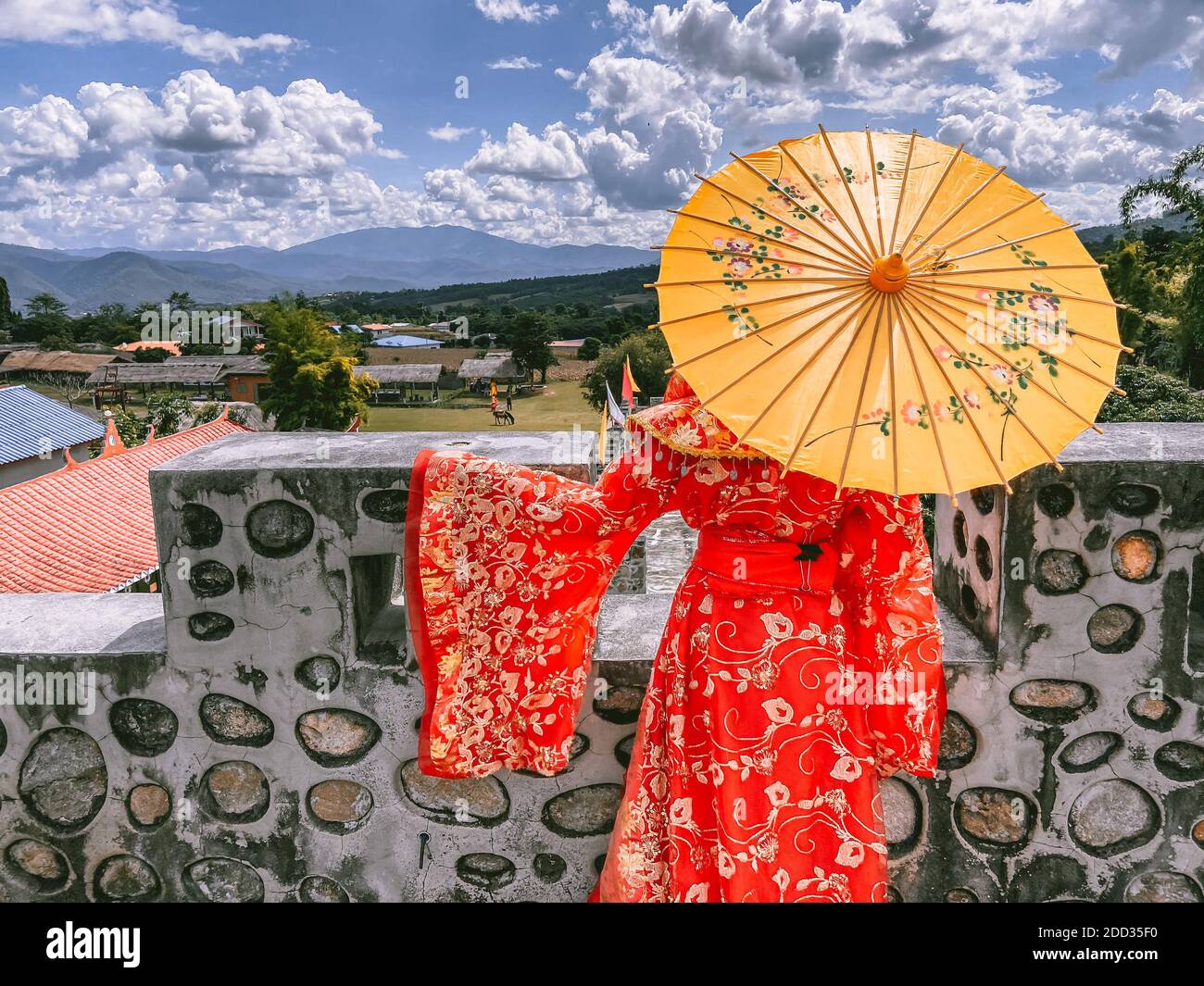 Santichon Chinese Yunan Cultural Village in Pai, Mae Hong Son, Chiang ...
