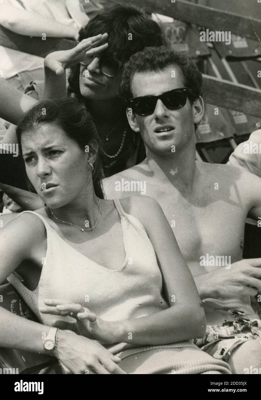 French tennis player Guy Forget, 1980s Stock Photo - Alamy