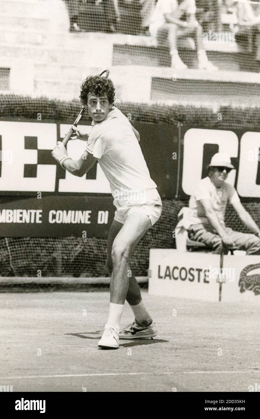 French tennis player Guy Forget, 1980s Stock Photo - Alamy