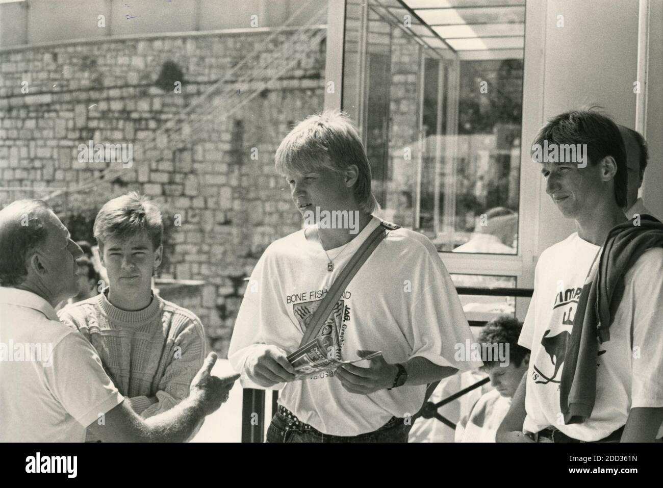 Australian tennis player Johan Anderson, 1980s Stock Photo - Alamy