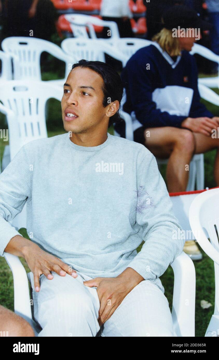 Moroccan tennis player Hicham Arazi, 1999 Stock Photo - Alamy