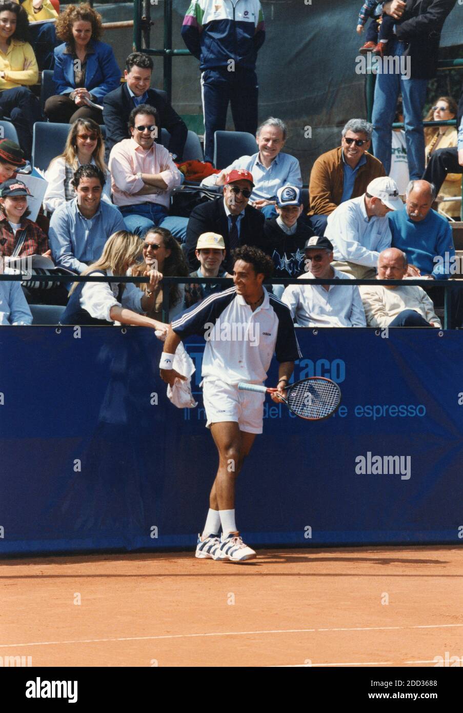 Moroccan tennis players Karim Alami, 2000 Stock Photo - Alamy