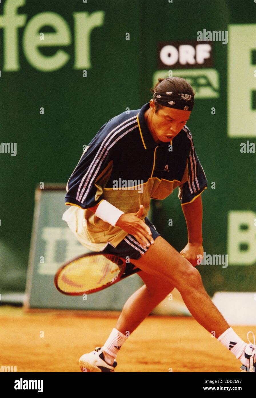 Moroccan tennis player Hicham Arazi, 1999 Stock Photo - Alamy
