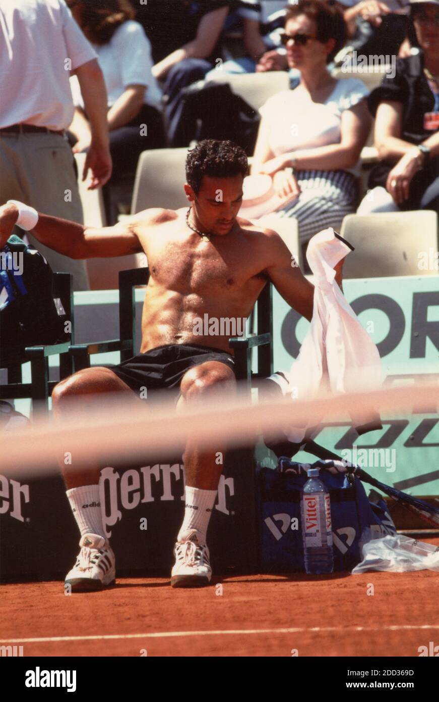 Moroccan tennis players Karim Alami, 1997 Stock Photo - Alamy