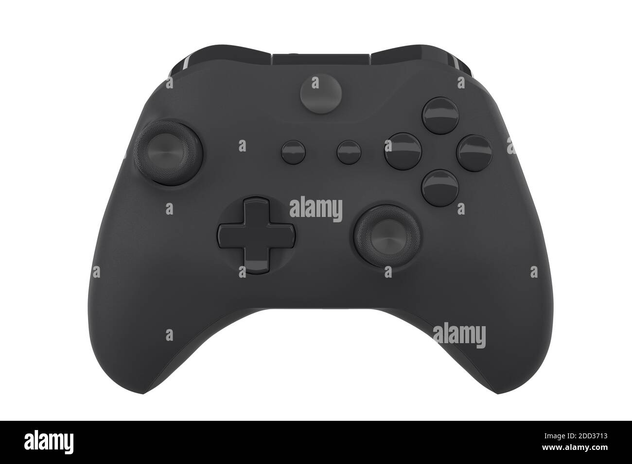 Realistic video game controller isolated on white with clipping path ...