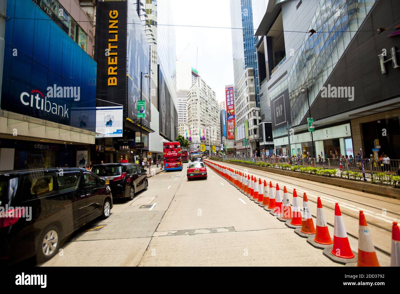 Hong Kong street Stock Photo - Alamy