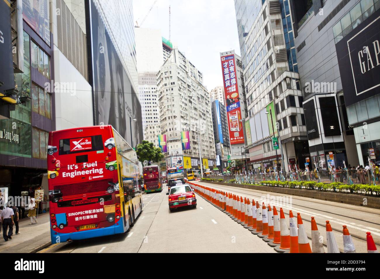 Hong Kong street Stock Photo - Alamy