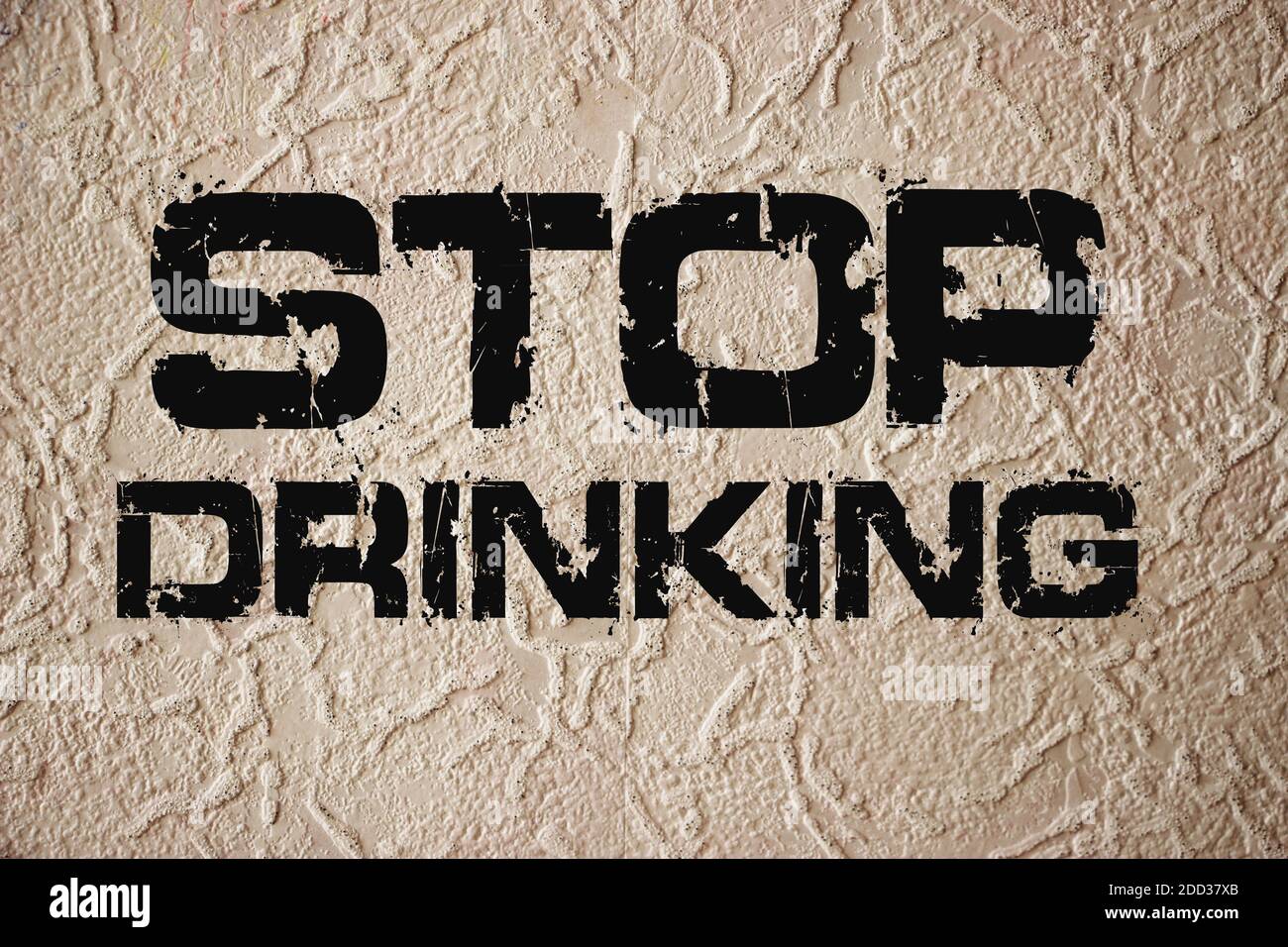 Stop alcohol sign board hi-res stock photography and images - Alamy