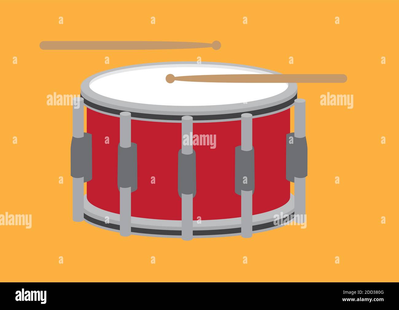 Cartoon Snare Drum