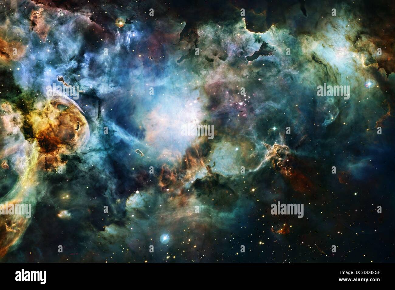 Outer space. Science fiction cosmos. Elements of this image furnished ...