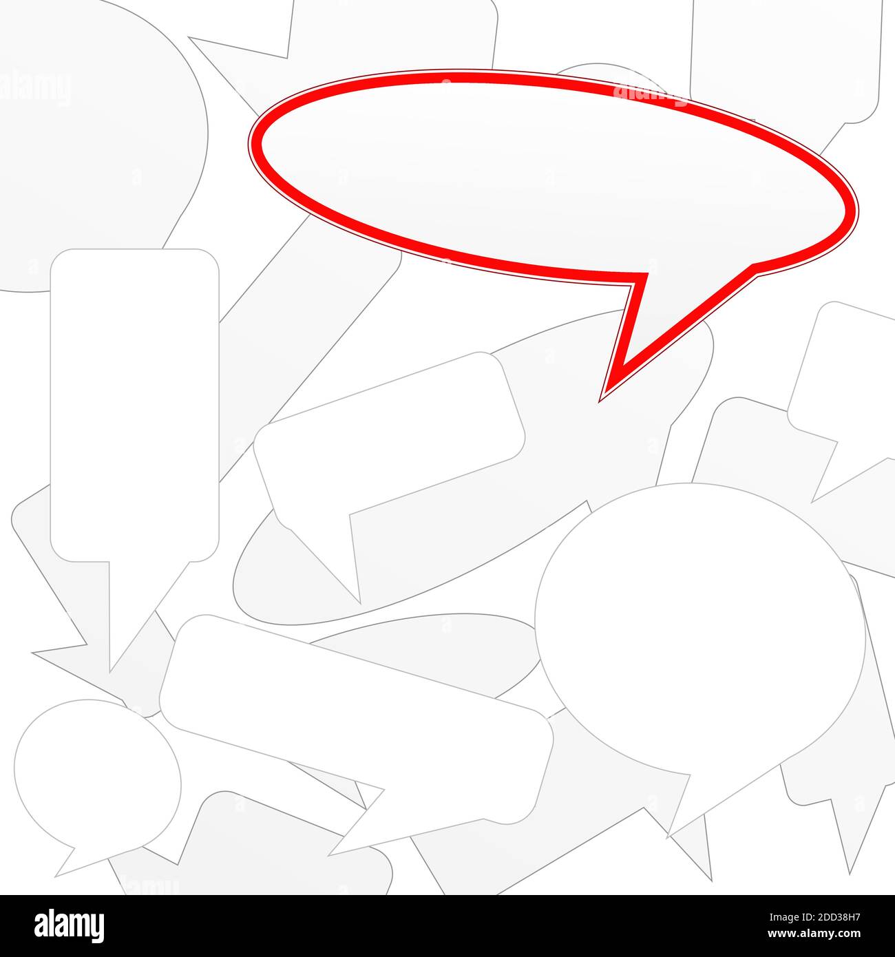 Vector speech labels Stock Vector Image & Art - Alamy