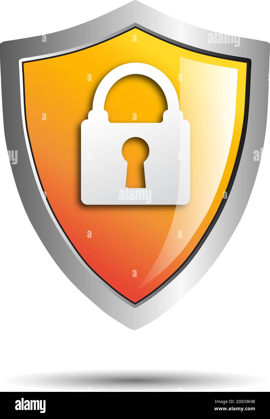 Vector sign Security Shield Stock Vector Image & Art - Alamy