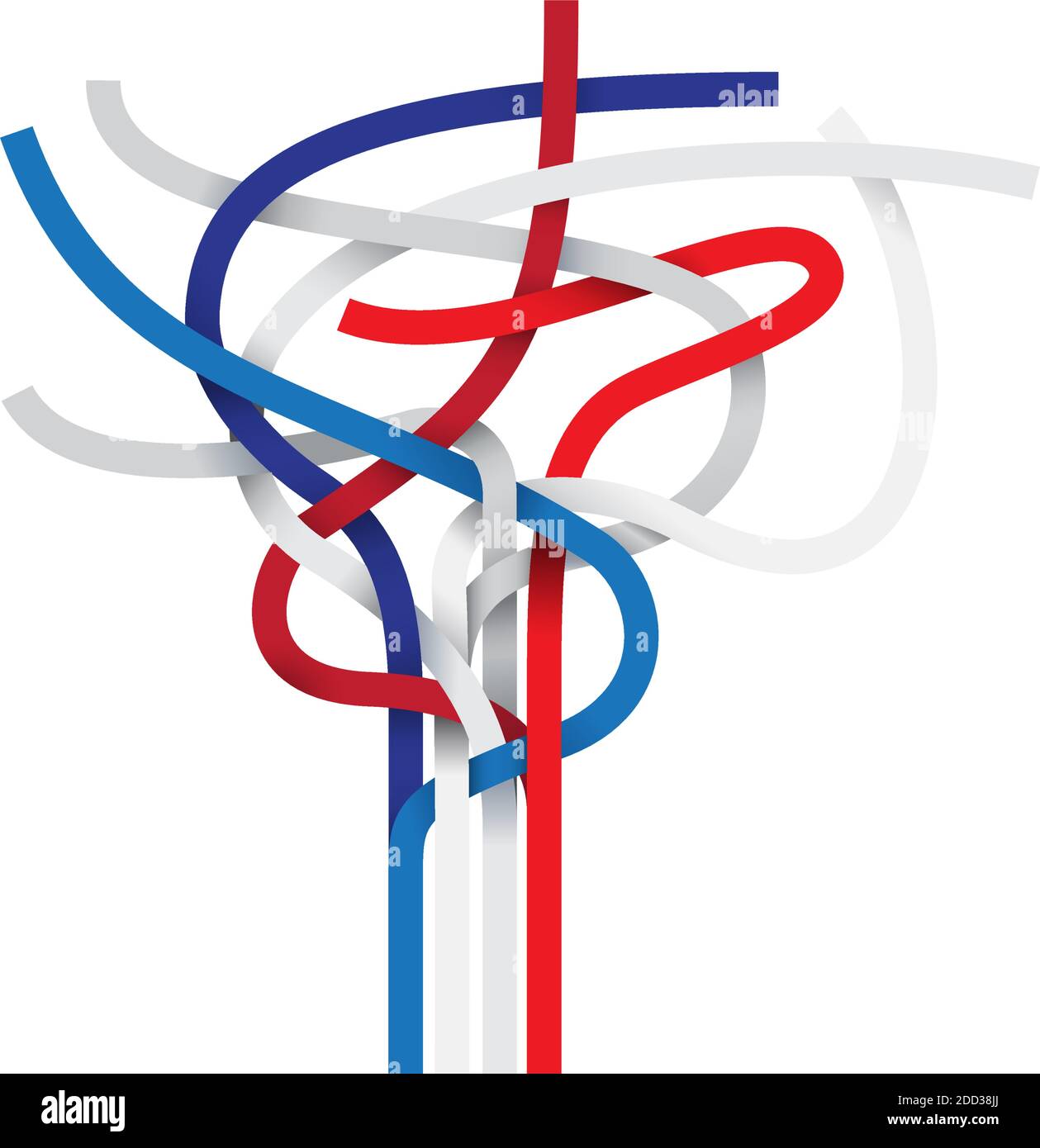 Vector sign abstract node, french and english flag Stock Vector Image ...