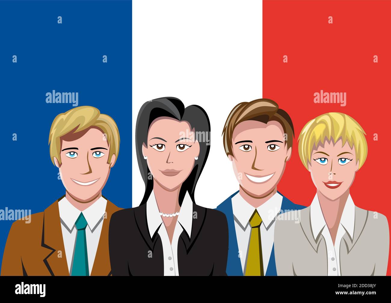 Teacher french Stock Vector Images - Alamy