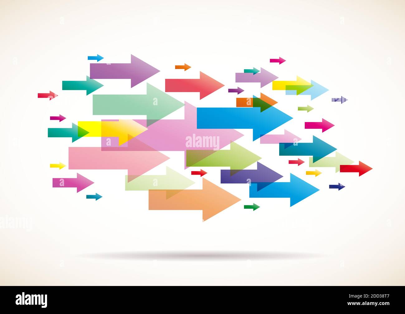 Vector arrows background Stock Vector Image & Art - Alamy