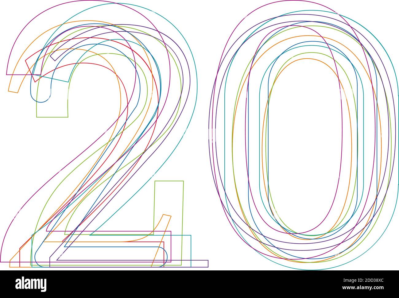 Number 20 Cut Out Stock Images & Pictures - Alamy